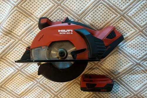 Пила по металлу Hilti SCM-22A аккумуляторная