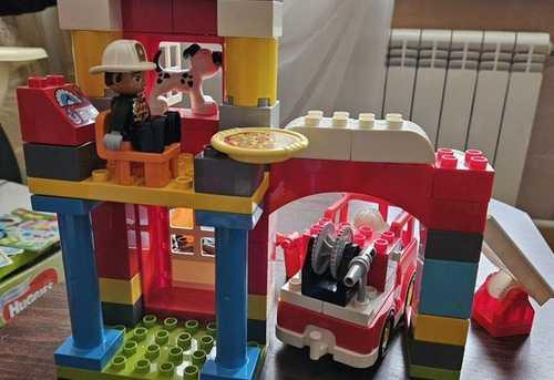 Lego duplo пожарное депо