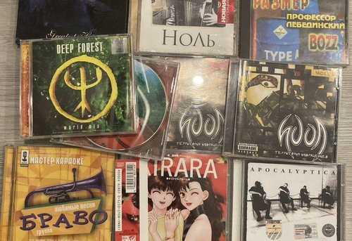 Диски cd рок, попса, аниме лицензия