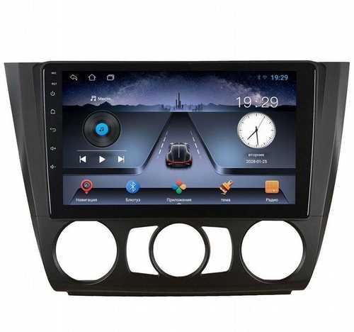 Магнитола BMW 1 series 2004-2011 1/32 Qled Android