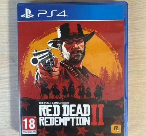 Red dead redemption 2 ps4 ps5 диск