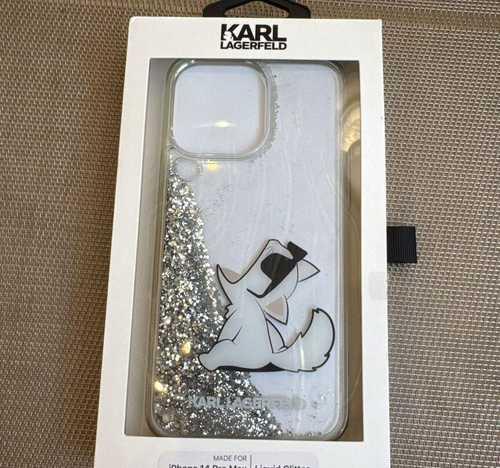 Чехол на iPhone 14 pro max karl lagerfeld