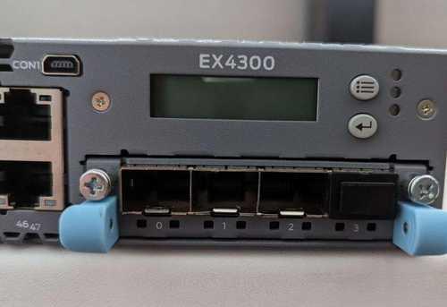 Коммутатор Juniper EX4300-48T+EX-UM-4x4sfp