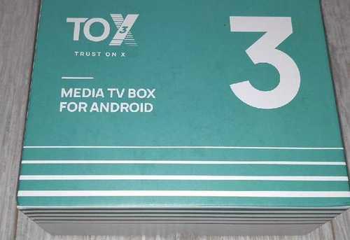 SMART tv приставка tox 3