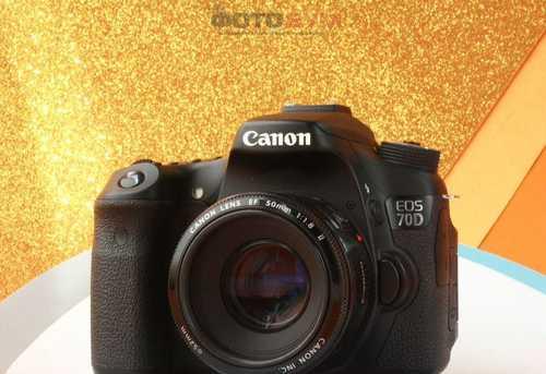 Canon 70D kit 18-55 IS STM + Canon EF 50mm f1.8 II