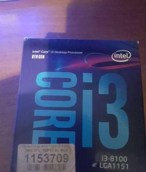 Intel I3 8100