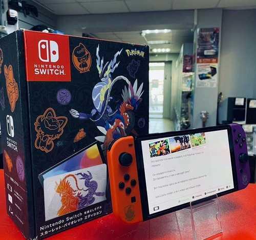 Игровая консоль Nintendo Switch oled Model Pokemon