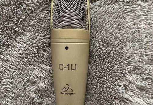 Микрофон behringer c1u