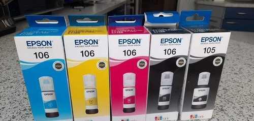 Комплект чернил для принтеров epson (106 105)