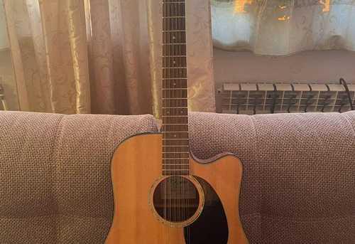 Гитара электроакустическая takamine 12 струн
