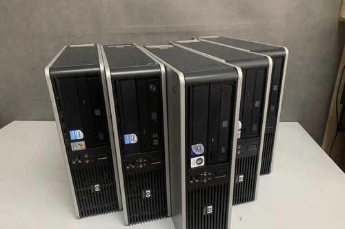 Много компьютеров HP SFF 2 ядра 50штук