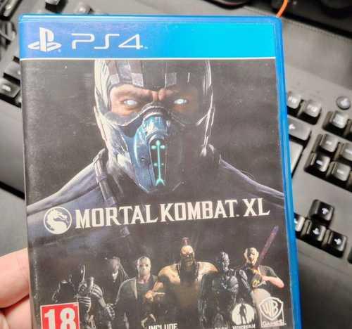 Mortal Kombat XL диск ps4