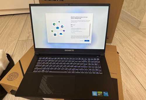 17.3" GIGABYTE G7 KF, 512 ГБ, Core i5-12500H, RAM 16 ГБ, GeForce RTX 4060 8 ГБ