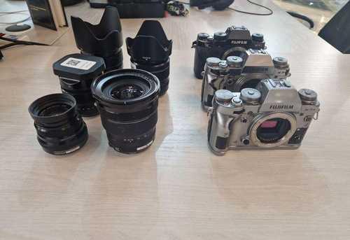 Фотоаппараты и объективы Fujifilm X-T1