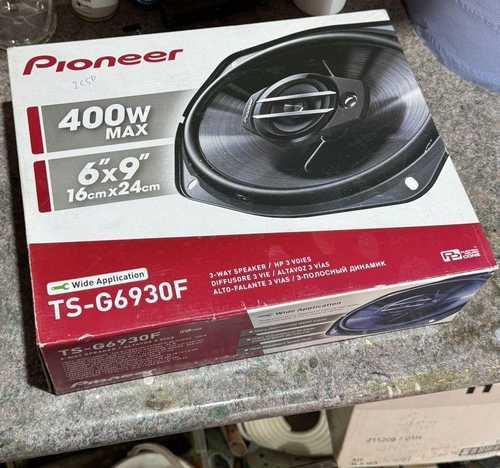Новые динамики pioneer (овалы)