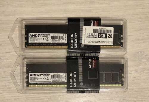 Новая Оперативная Память AMD ddr4 8gb 3200MHz