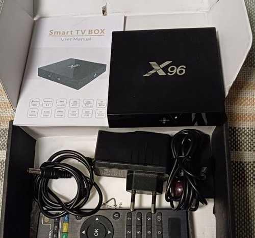 SMART tv приставка BOX X96