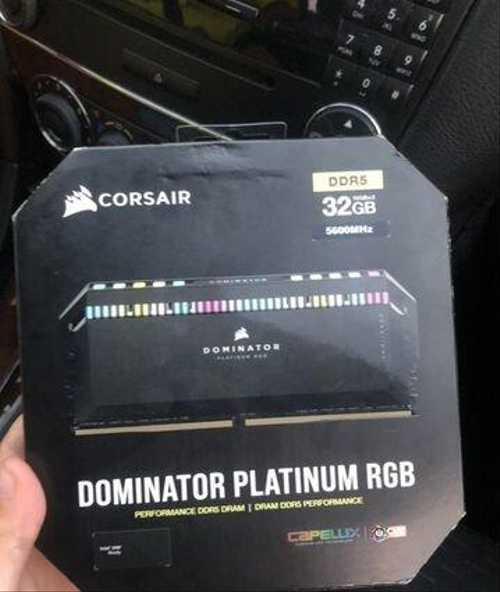 Corsair dominator platinum rgb ddr 5 32gb 5600 mhz