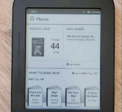 Nook Simple Touch bnrv300