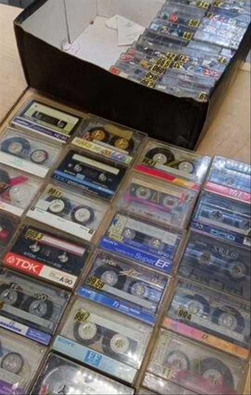 Аудиокассеты разные бу