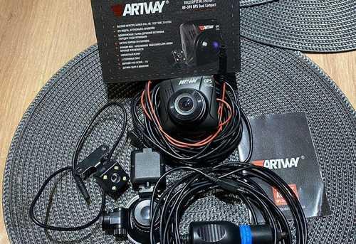 Bидeорeгистрaтop Аrtway аv-398 gрs Dual 2 кaмeры