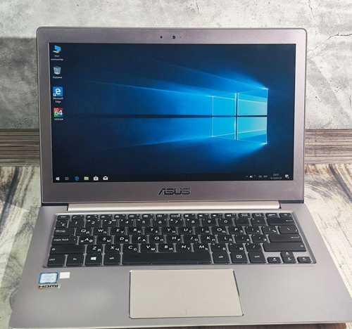 Asus zenbook 13.3FHD/12gb/intel/i3-6100u/240/идеал