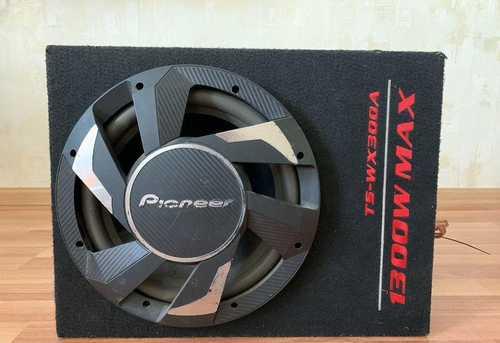 Автосабвуфер Pioneer TS-WX300A +swat M1.500