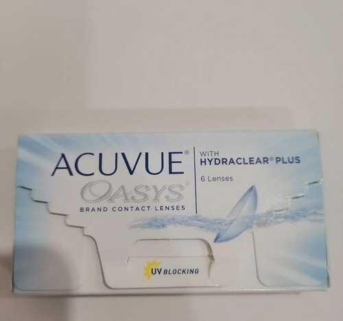 Линзы контактные acuvue oasys