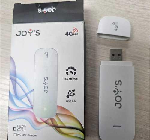 USB-модем Joy's D20 White 4G