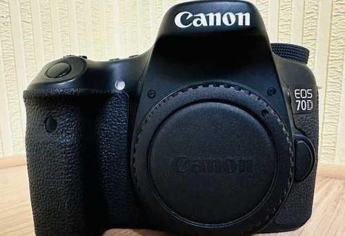 Зеркальный фотоаппарат canon 70D