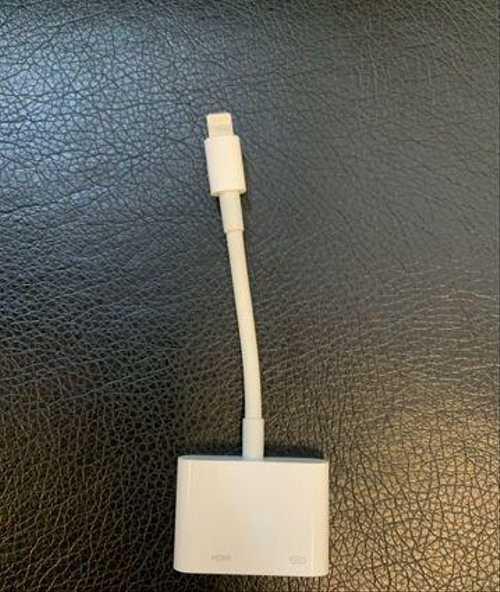 Переходник iPhone lightning- hdmi оригинал