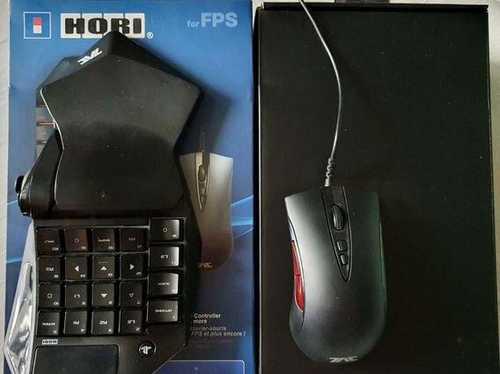 Hori TAC Pro (PS4, PS3) клавиатура+мышь