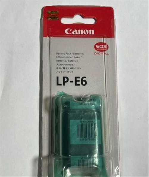 Аккумулятор LP-E6(LC-E6) High Quality для Eos