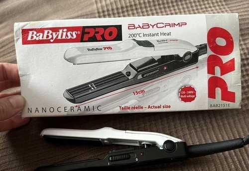 Мини щипцы-гофре BaByliss PRO Babycrimp BAB2151E