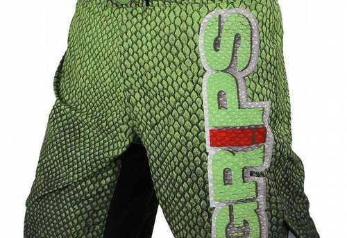 Шорты MMA grips Зеленые snake M