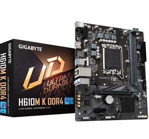 Материнская плата LGA1700 Gigabyte H610M K DDR4 2