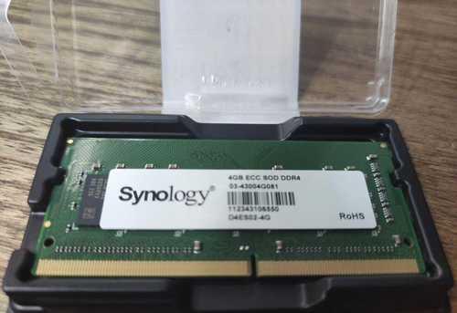 Оперативная память 4Gb Synology DDR4 (D4ES02-4G)