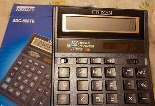 Калькулятор citizen sdc 888 TII новый