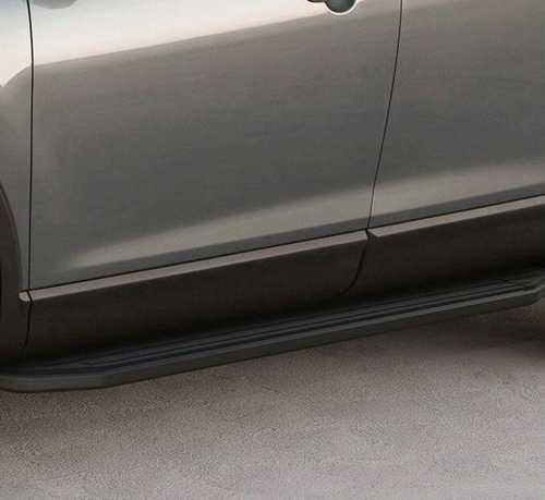 Подножки боковые пороги Toyota RAV4 III, 5-дв. SUV