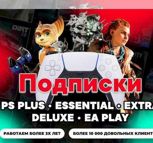 Все подписки PS Plus