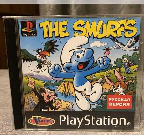 The Smurfs Sony PS1 штамповка