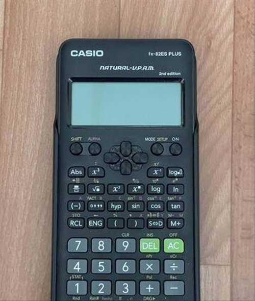 Калькулятор Casio FX-82ES Plus 2nd edition для егэ