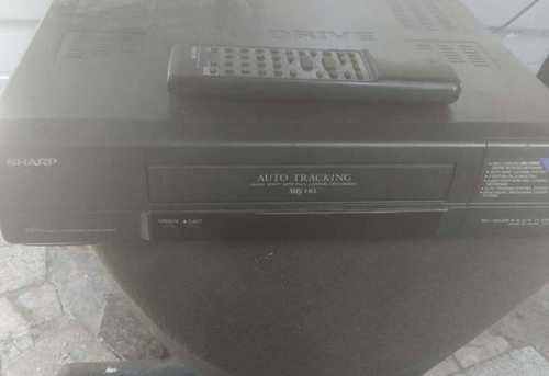 Видеомагнитофон шарп кассетный, дисковый