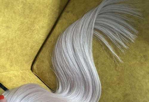 Волосы для наращивания блонд премиум lux