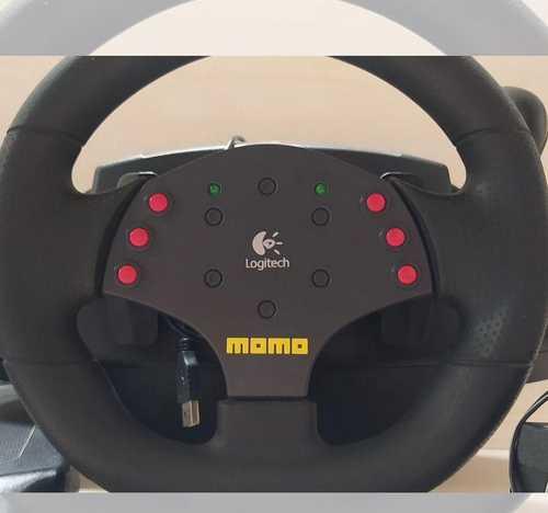 Игровой руль logitech momo racing