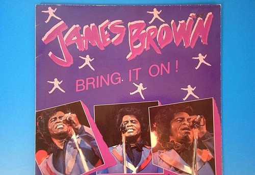 James Brown "Bring It On" -LP -Germany -1983 г