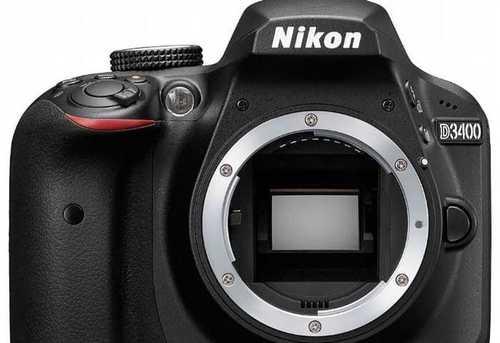 Фотоаппарат Nikon D 3400 body (Гарантия)