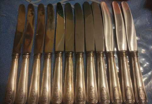 Ножи столовые серебро 800 пробы. Германия