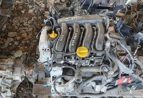 Двигатель K4M A804 Renault Clio 3 V-1.6