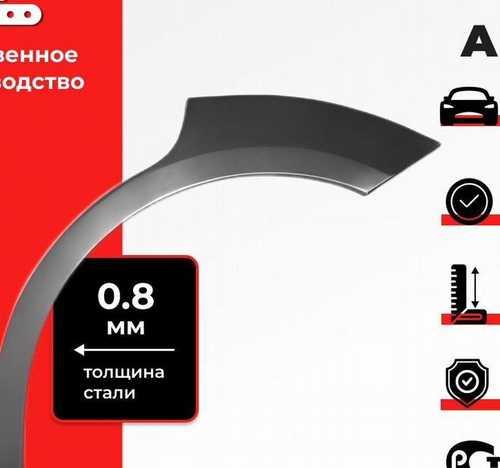 Ремонтная арка Audi A4 (B8) Седан